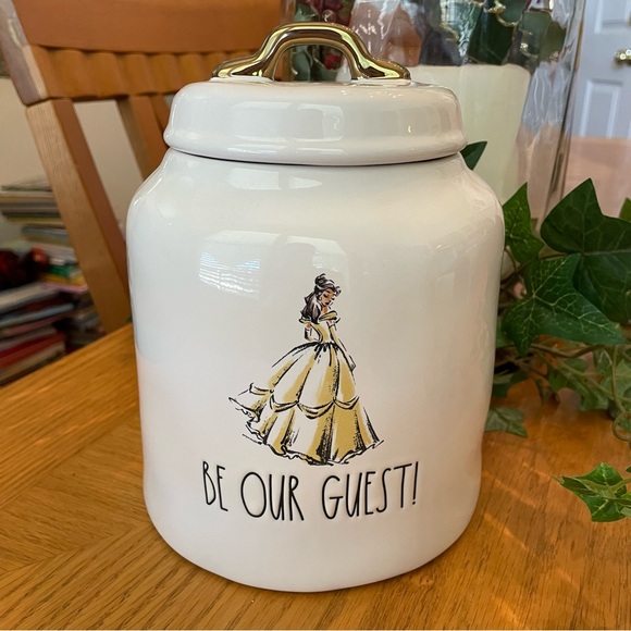 Rae Dunn | Other | Rae Dunn Beauty And The Beast Belle Be Our Guest ...